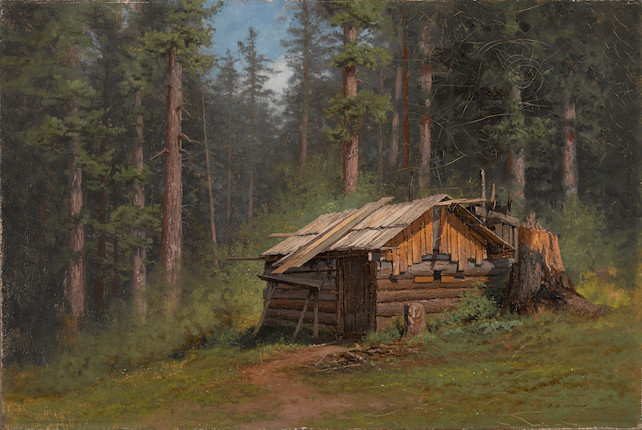Bonhams : Raymond Dabb Yelland (American, 1848-1900) Charcoal burner's ...