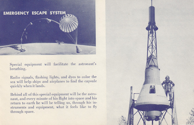 Bonhams : EARLY MERCURY BOOKLETSIGNED. Exploring Space... Project ...