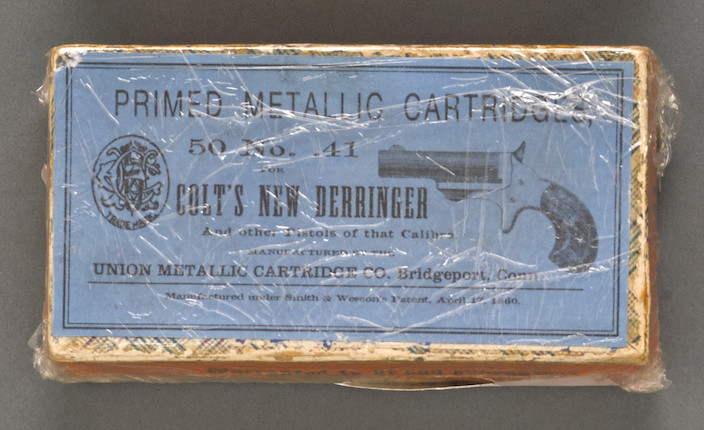 Bonhams : A full, unopened box of 50 UMC .41 caliber cartridges for ...