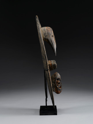 Bonhams : Fine and Rare Bahinemo Mask, Hunstein Mountains, Gahom ...