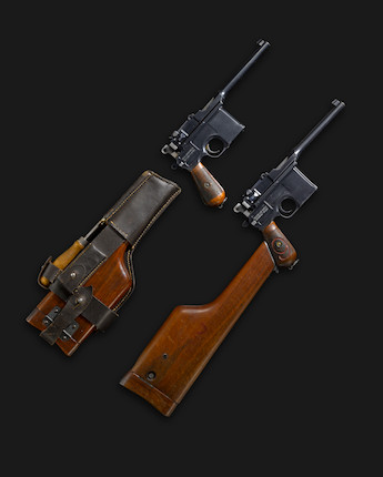 Bonhams : A Mauser Model 1896 Pre-War Commercial self-loading pistol ...