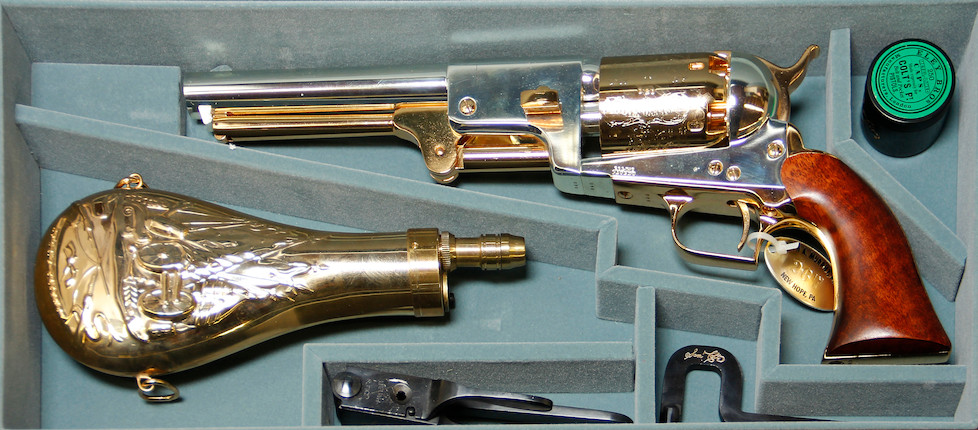 Bonhams : A cased Colt transitional Whitneyville Walker Semper Fidelis ...