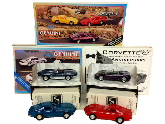 Bonhams : A large grouping of Chevy Corvette Dealer Promo Model Cars by ...