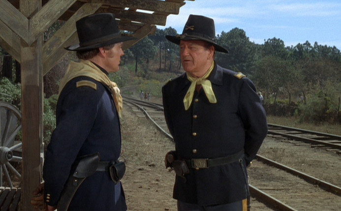 Bonhams : A John Wayne Union Army coat from The Undefeated and Rio Lobo