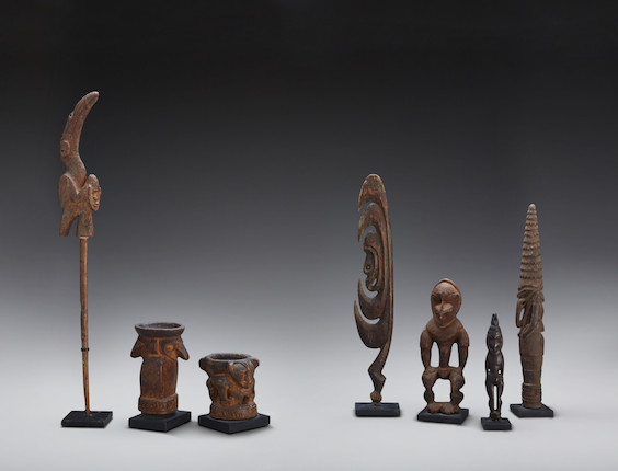 Bonhams : Iatmul or Chambri Ceremonial Lime Spatula, Middle Sepik River ...