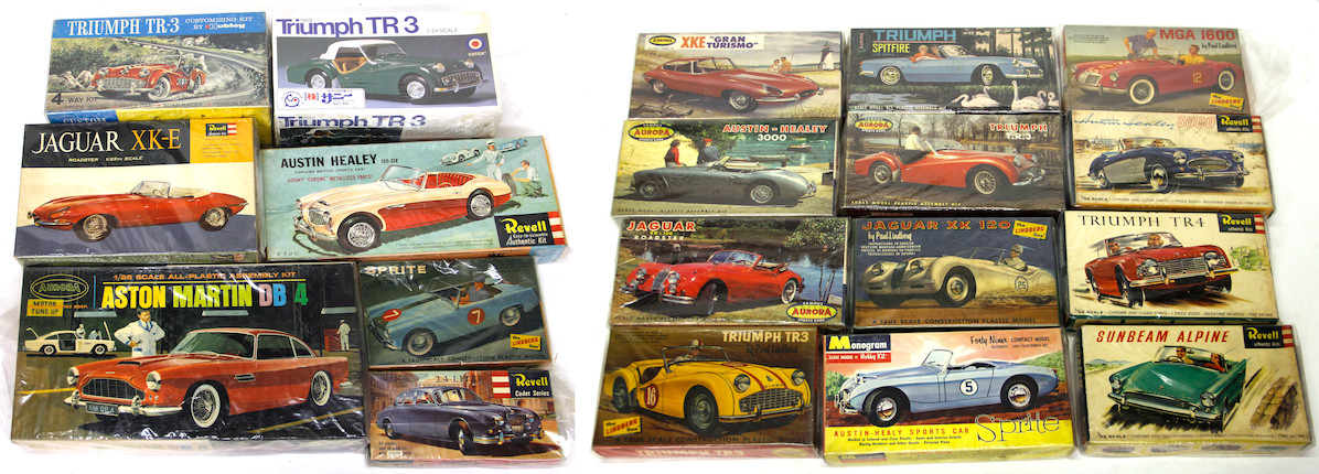 Bonhams : Plastic Scaled Boxed Model Kits