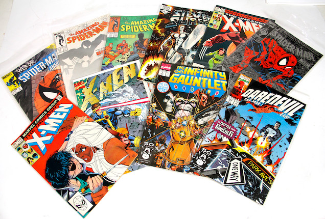 Bonhams : MARVEL. Large lot of approx. 2500 comics, 1980s-early 2000s