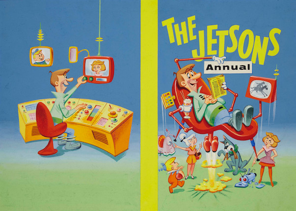 Bonhams : An original illustration for The Jetsons Annual