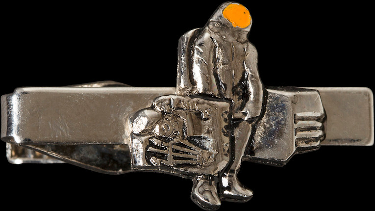 Bonhams Alan Beans Flown Astronaut Tie Tack Carried In The Apollo 12