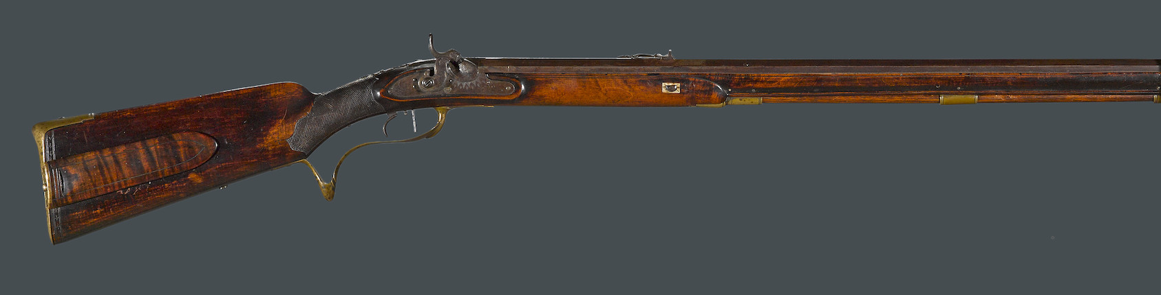 Bonhams : A German percussion jaeger rifle