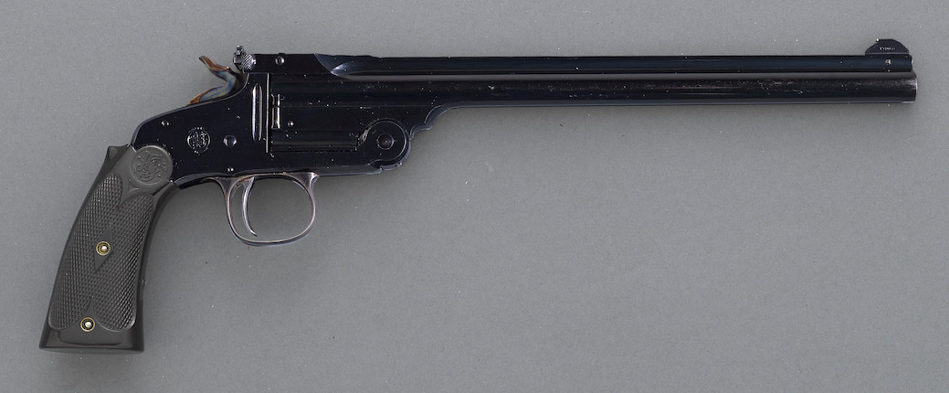 Bonhams : A 2nd Model Smith & Wesson single shot pistol