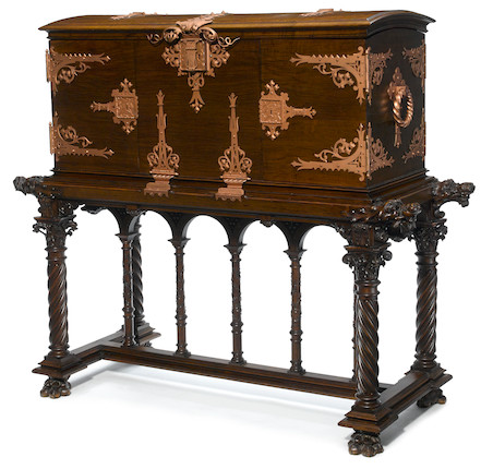 Bonhams : An impressive Continental Renaissance Revival gilt metal ...