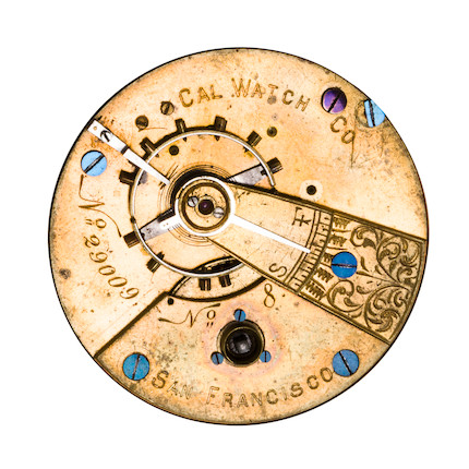 Bonhams : California Watch Co., San Francisco. A rare open face watchNo ...