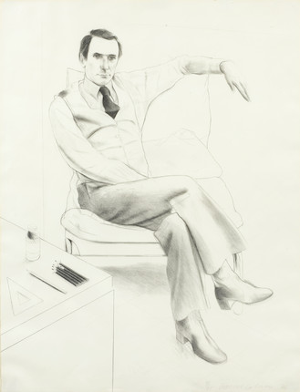 Bonhams : David Hockney (born 1937); Nicholas Wilder, from Friends;