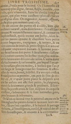 Bonhams : JEFFERSON, THOMAS. 1746-1826. CHARRON, PIERRE. De la sagesse ...