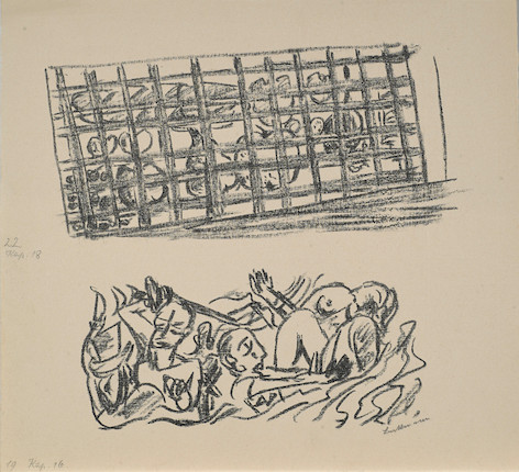 Bonhams : Max Beckmann (1884-1950); Apokalypse; (26)