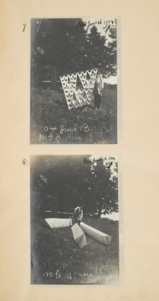 Bonhams : BELL, ALEXANDER GRAHAM. 1847-1942. Photograph Album, entitled ...