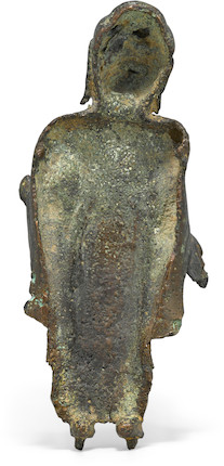 Bonhams : A bronze standing figure of Buddha Unified Silla dynasty (668 ...