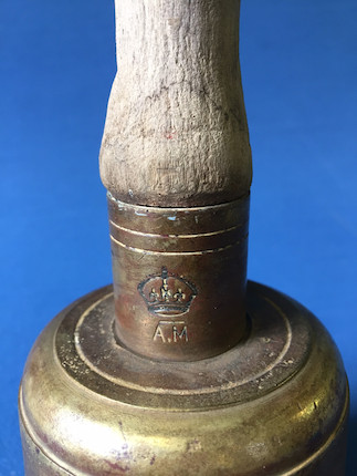 Bonhams : RAF Dedben, Battle of Britain Scramble Bell. A brass hand ...