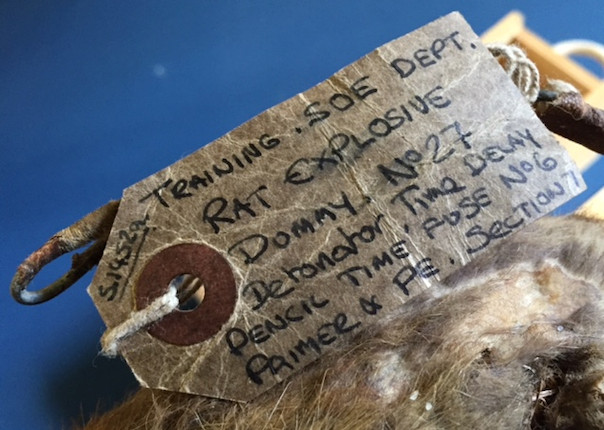 Bonhams : Explosive Rat Dummy. SOE Special Operations Executive ...