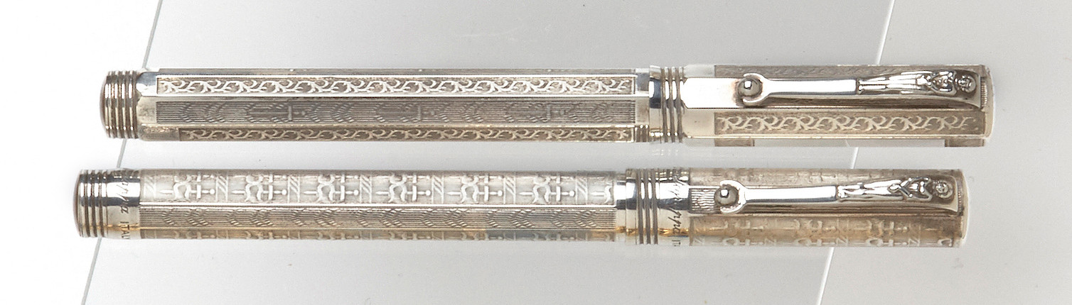 Bonhams : MONTEGRAPPA Romeo and Juliet Sterling Silver Limited Edition ...