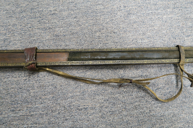 Bonhams : Two swords with scabbards Tibet and Mongolia