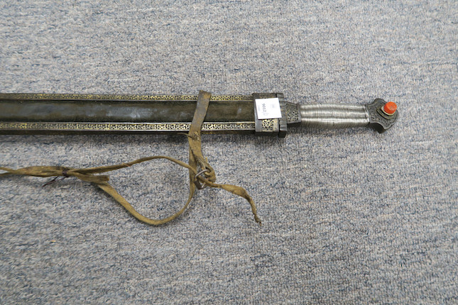 Bonhams : Two swords with scabbards Tibet and Mongolia