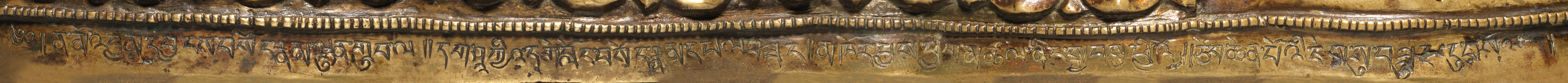 Bonhams : A COPPER ALLOY FIGURE OF LOWO KENCHEN SONAM LHUNDRUP TIBET ...