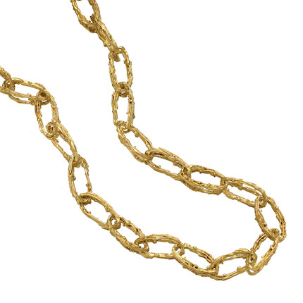 Bonhams : A 9K gold chain