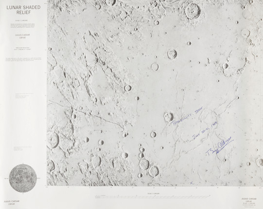 Bonhams : APOLLO 11 LANDING SITE CHART