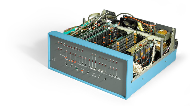 Bonhams : ALTAIR 8800 8-Bit Microcomputer by MITS, c.1974, aluminum ...