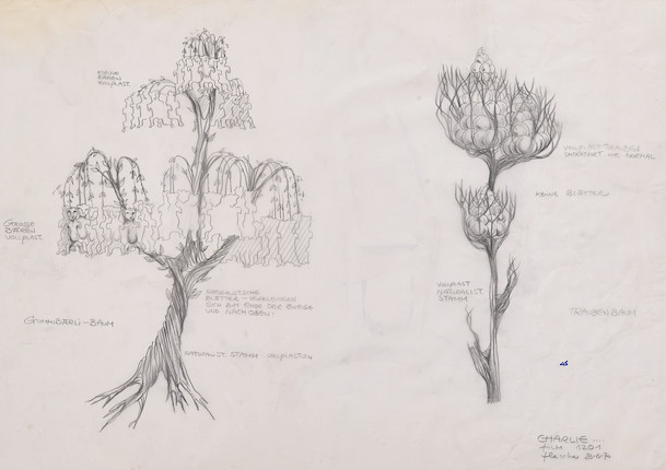 Bonhams : A Harper Goff design of the Chocolate Room for Willy Wonka ...