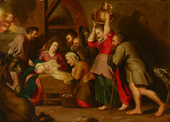 Bonhams : Attributed to Jan van Balen (Belgian, 1611-1654) The ...