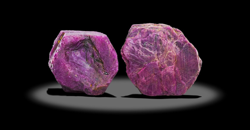 Bonhams : Two Ruby Specimens