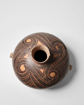 Bonhams : A BANSHAN PAINTED POTTERY JAR Neolithic period, Yangshao ...