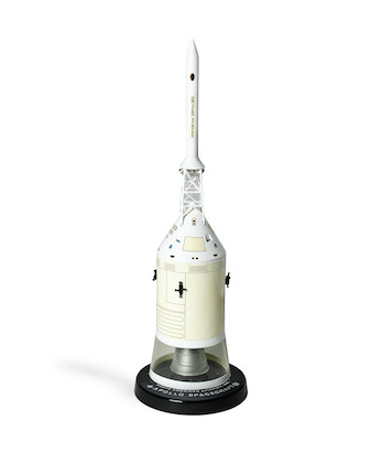 Bonhams : ROCKWELL APOLLO CSM MODEL. Model of the Command/Service ...