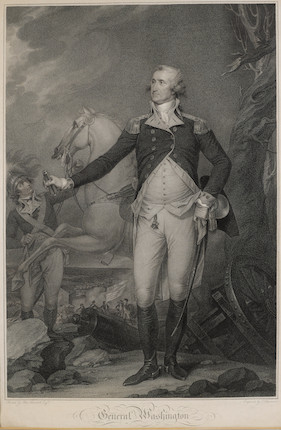 Bonhams : WASHINGTON, GEORGE. 1732-1799. TRUMBULL, JOHN, artist ...