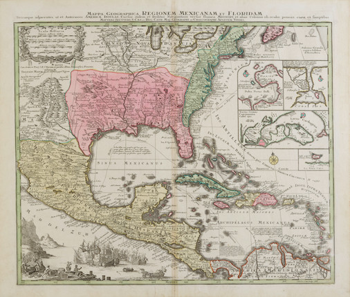 Bonhams : Seutter, Georg Matthaus. 1678-1757. Mappa Geographica ...