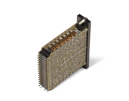 Bonhams : CONTROL DATA CORPORATION SEYMOUR CRAY. Group of 3 CDC modules