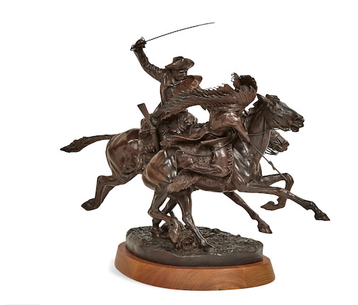 Bonhams : James Nathan Muir (born 1945) Sabre and Lance 23 1/2in high ...