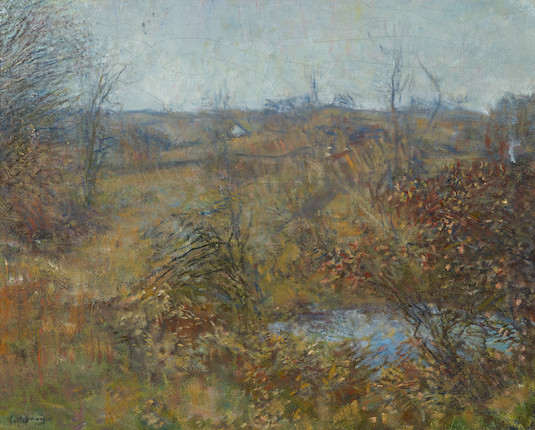 Bonhams : Charles Harold Davis (1856-1933) In May Time; The Bright Bush ...