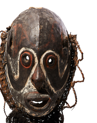 Bonhams : Exceptional and Rare Biwat Mask, Yuat River Region, Lower ...