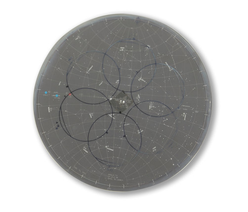 Bonhams : APOLLO 13 LOVELL SIGNED TELESCOPE STAR CHART.