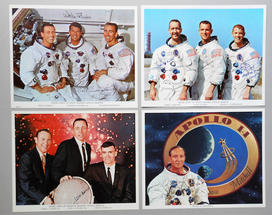 Bonhams : OFFICIAL NASA APOLLO COLOR PHOTOLITHOGRAPH COLLECTION