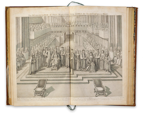 Bonhams : JAMES II, KING OF ENGLAND. SANDFORD, FRANCIS. The History of ...