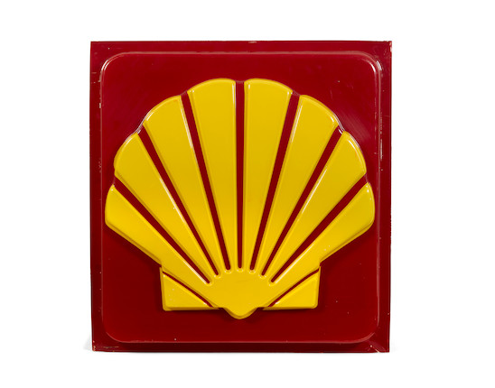 Bonhams : Raymond Loewy (1893-1986) Two Service Station Signscirca ...