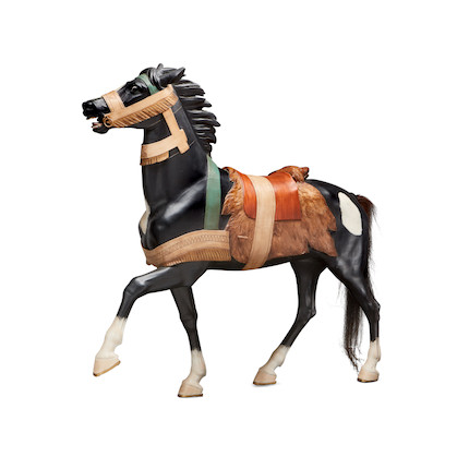 Bonhams : An Important Daniel C. Muller Carousel Native American Lead ...