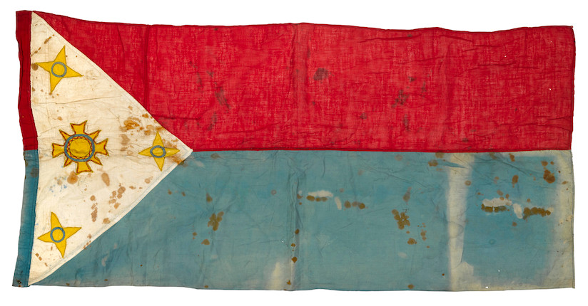 Bonhams : FILIPINO-AMERICAN WAR EARLY NATIONAL PHILIPPINE FLAGS. c ...
