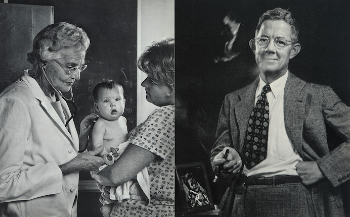 Bonhams : BLALOCK, ALFRED. 1899-1964. AND HELEN TAUSSIG. 1898-1986. 9 ...