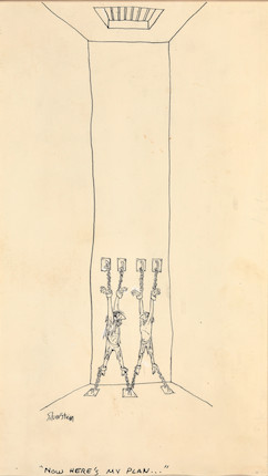 Bonhams : SILVERSTEIN, SHEL. 1930-1999. Original cartoon artwork, ink ...